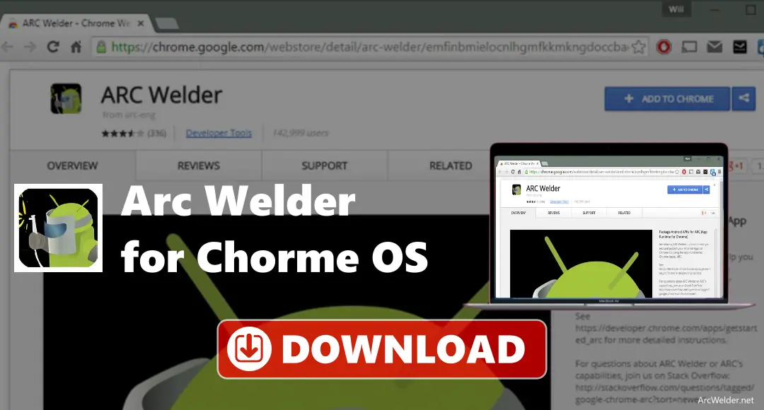 Arc Welder Extension For Chorme OS - ARC Welder