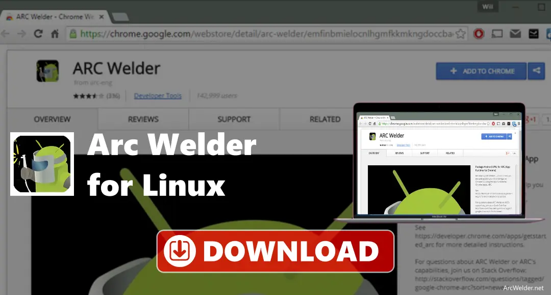 Arc Welder Extension for Linux - ARC Welder